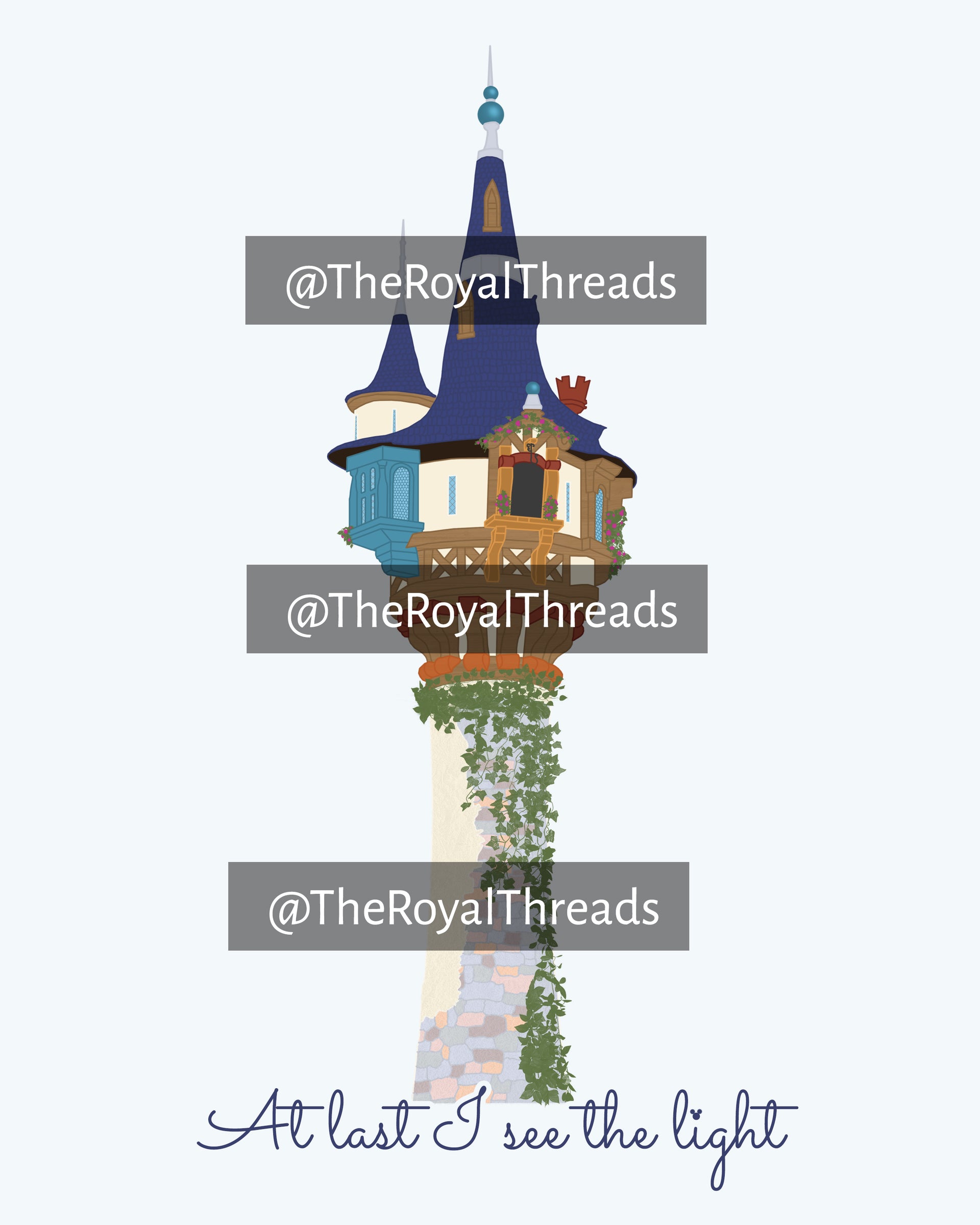 Printable Rapunzel Tower Rapunzel Art Print Set Princess Nursery